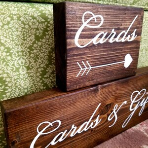 Custom Wedding Card Sign Cards Table Sign Cards & Gifts - Etsy