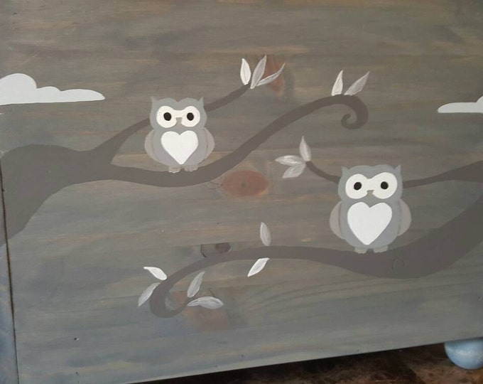 Woodland Nursery Book Box, Love You Forever, Polka Dots, New Baby Gift ...