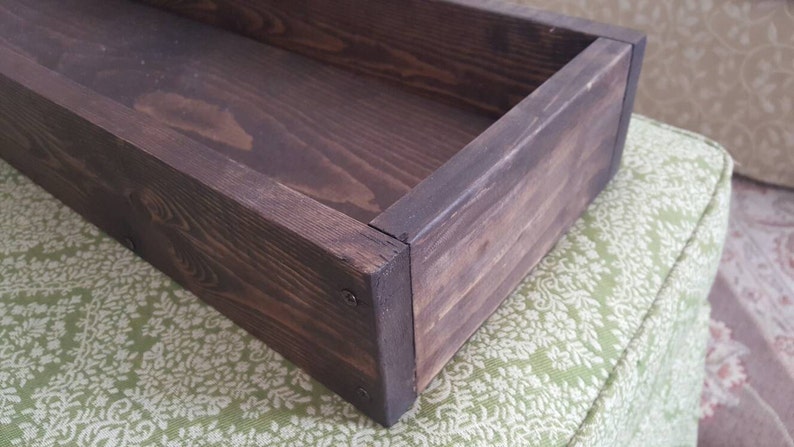 Long Wooden Box Wood Table Centerpiece Window Box - Etsy