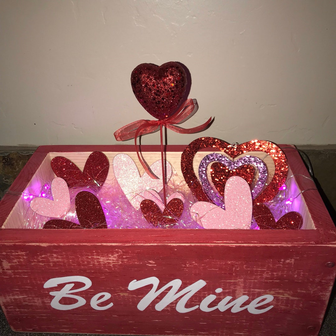 Valentine's Day or Sweetest Day Be Mine Gift Box - Etsy