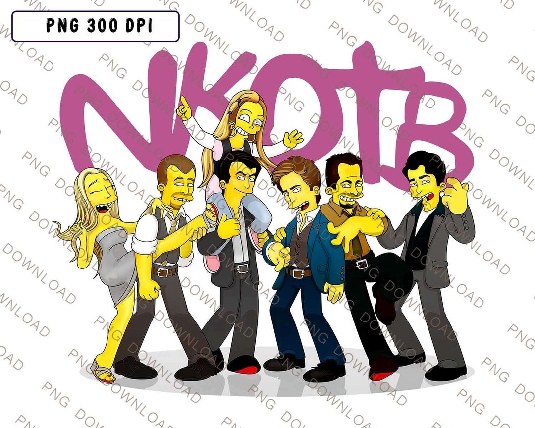 S_i_m_p_s_o_n_s New Kids on the Block Funny Design Download, S_i_m_p_s ...