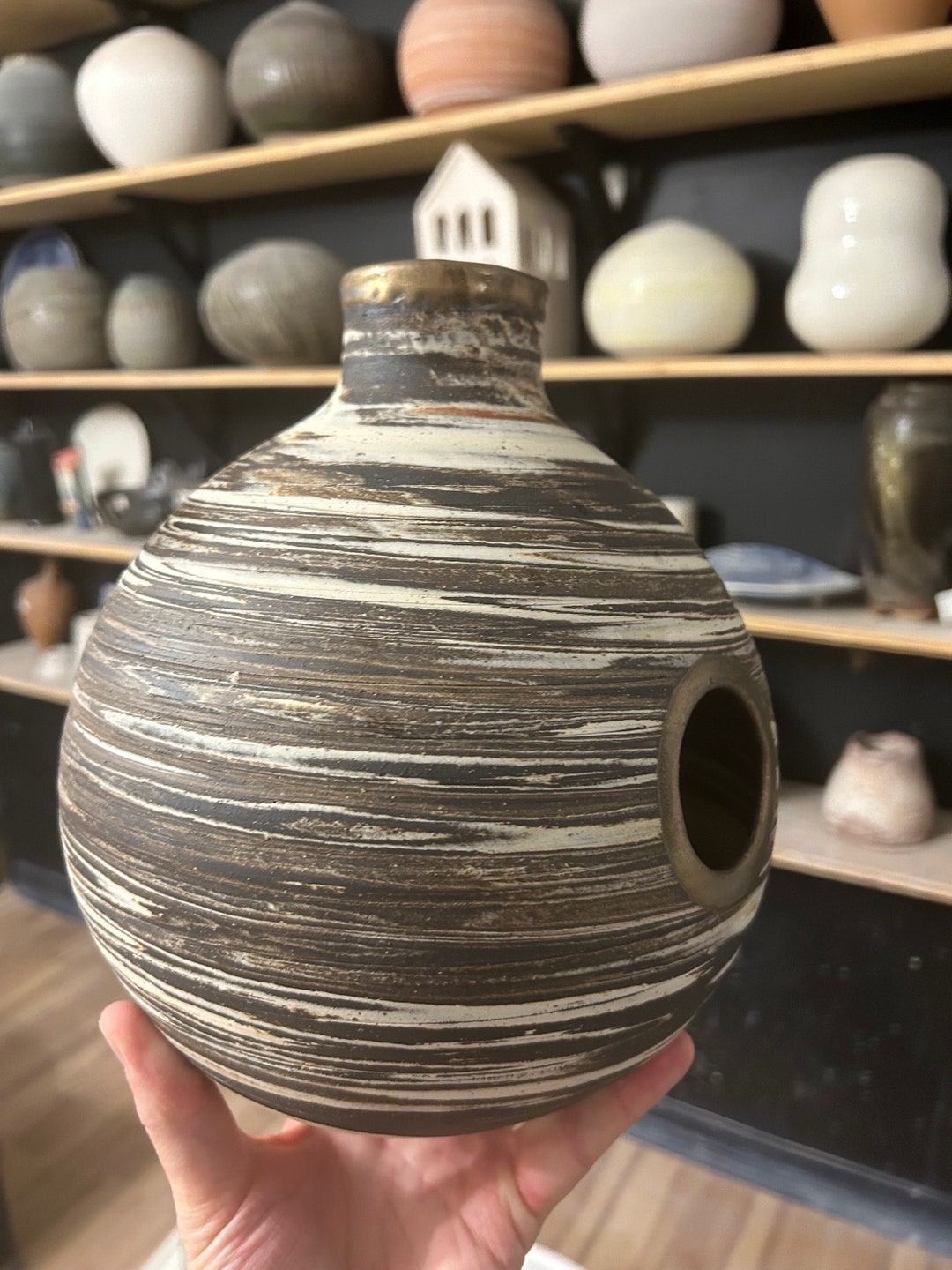 Beautiful Stoneware Made Udu Drum. Traditional African Drum Made in Our ...