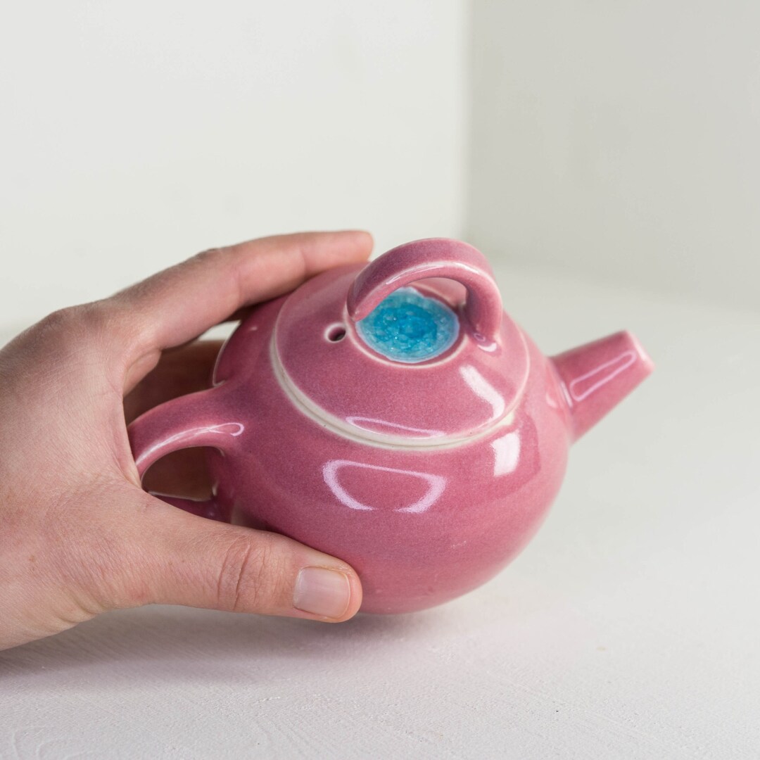Unique Colorful Small Teapot - Etsy