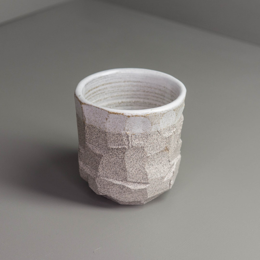 Handcarved Yunomi Stone Teacup Ceramic - Etsy