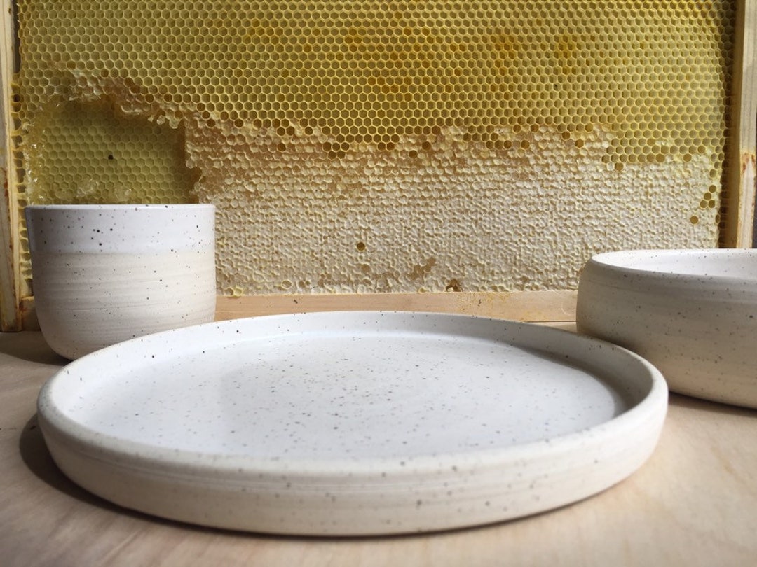 Stoneware Plate - Etsy