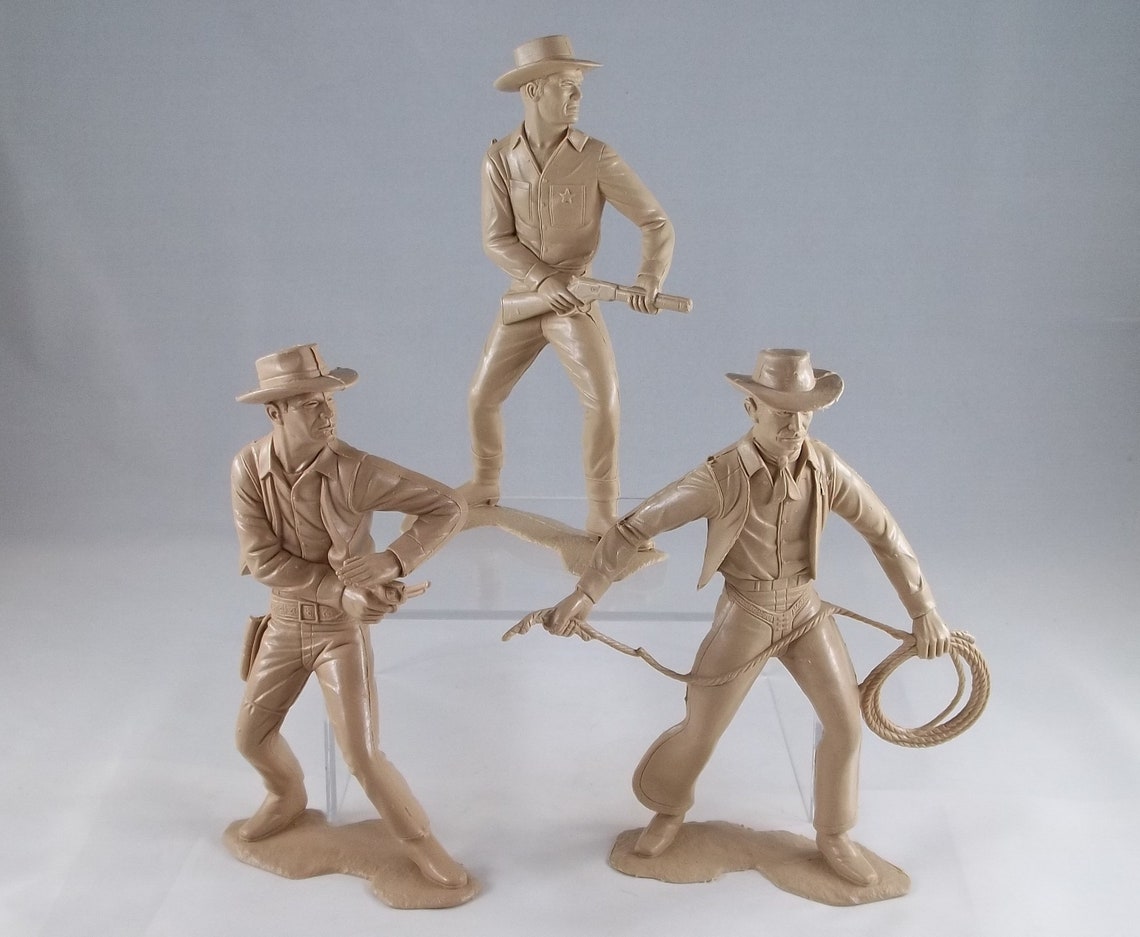 1964 Louis Marx Toys 3 Rifleman Cowboy Toy Figures | Etsy 1964 Louis Marx Toys 3 Rifleman Cowboy Toy Figures | Etsy
