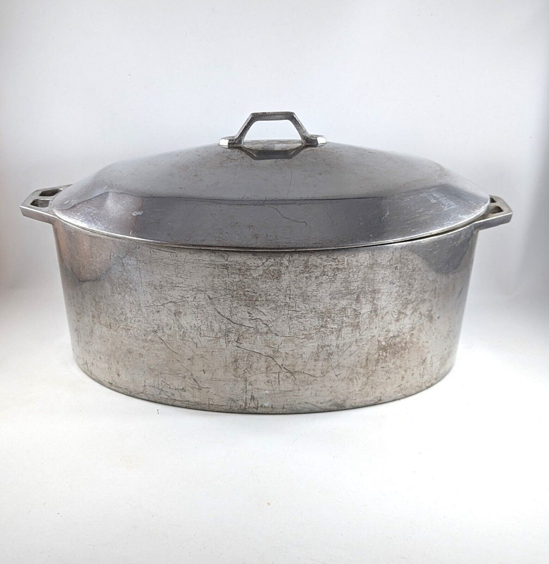 Vintage Super Maid Supreme Cookware 6 Qt Aluminum Roaster With Self ...