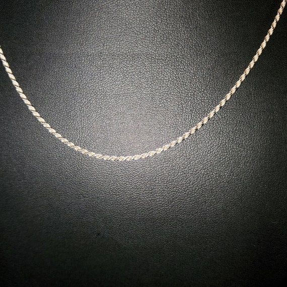 Diamond Cut Rope Chain - Gem