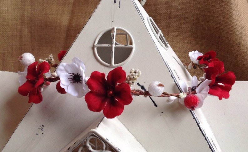 Custom Dainty Floral Halos your choice in colors and design | Etsy