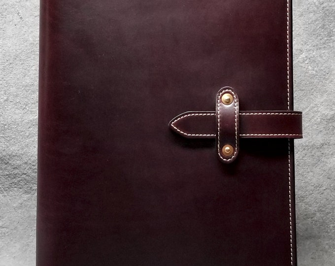 Chicago Horween Chromexcel Leather Padfolio, Right-handed Edition, iPad ...