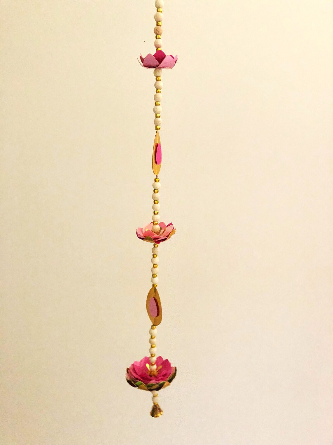Lotus Hanging/lotus Decor - Etsy