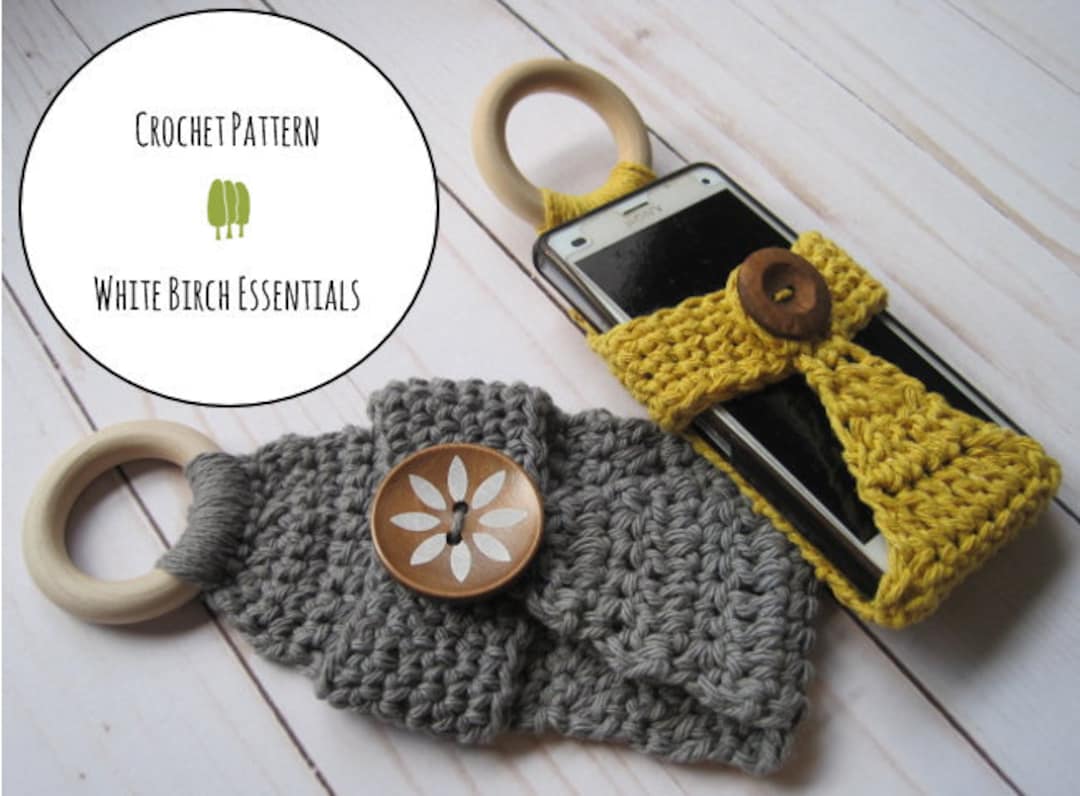 Crochet Pattern // Cellphone Charging Holder - Etsy