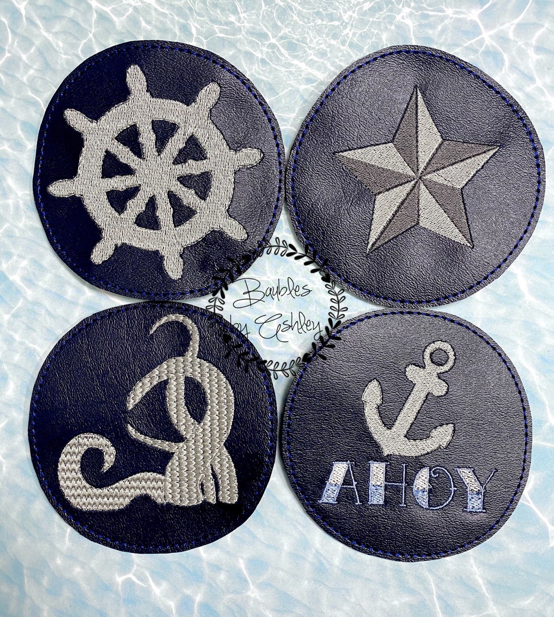 Nautical Themed Coasters - Etsy