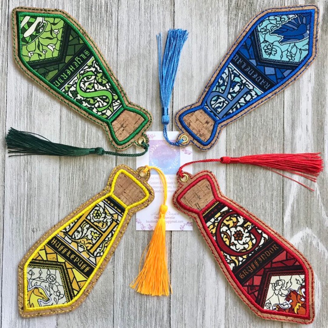 House Inspired Tie Bookmarks - Etsy