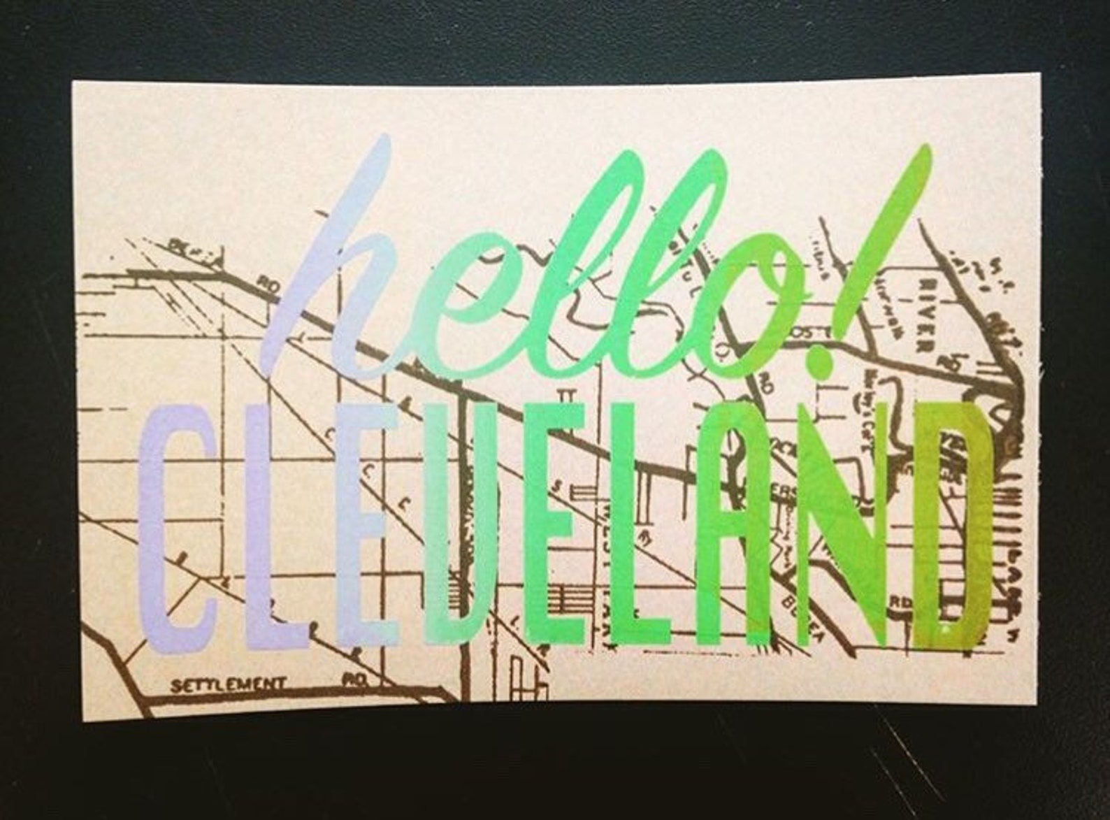 Hand Printed Post Card Packs - Etsy