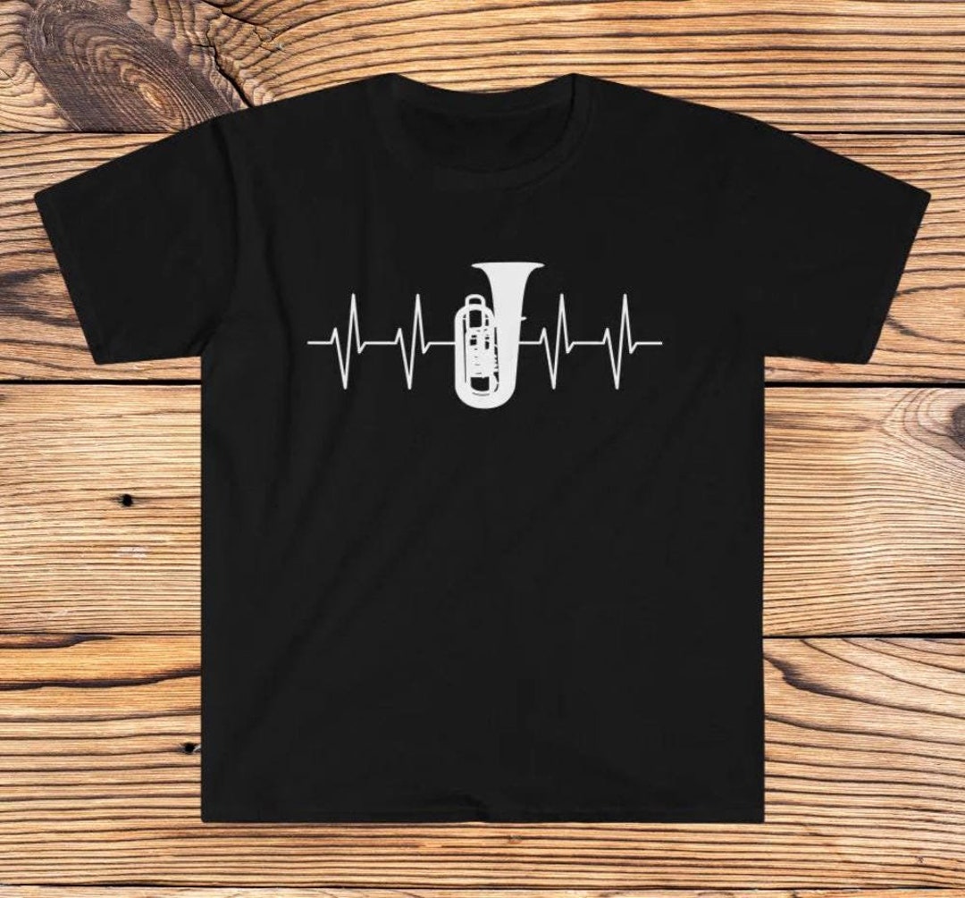 Tuba Shirts, Tuba Gifts, Tuba Heartbeat, Tuba Player Shirt, Tuba Player ...