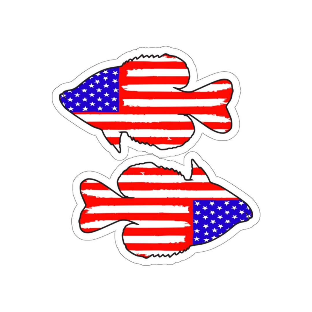 Crappie Fishing, Crappie Fisherman, American Flag, Crappie Silhouette ...