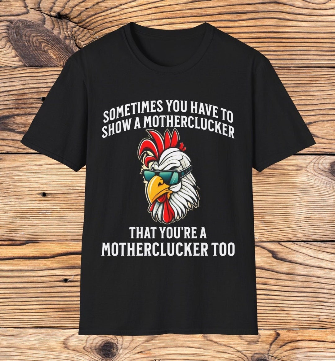 Funny Chicken Shirt, Chicken Lover Gift, Rooster Tshirts, Funny Rooster ...