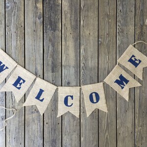 Made to Order Burlap Banners - Etsy