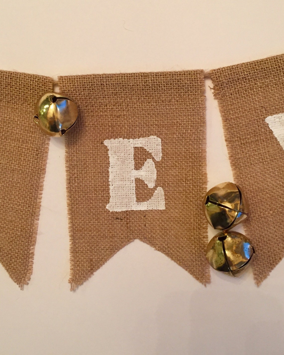 Burlap BELIEVE Banner - Etsy