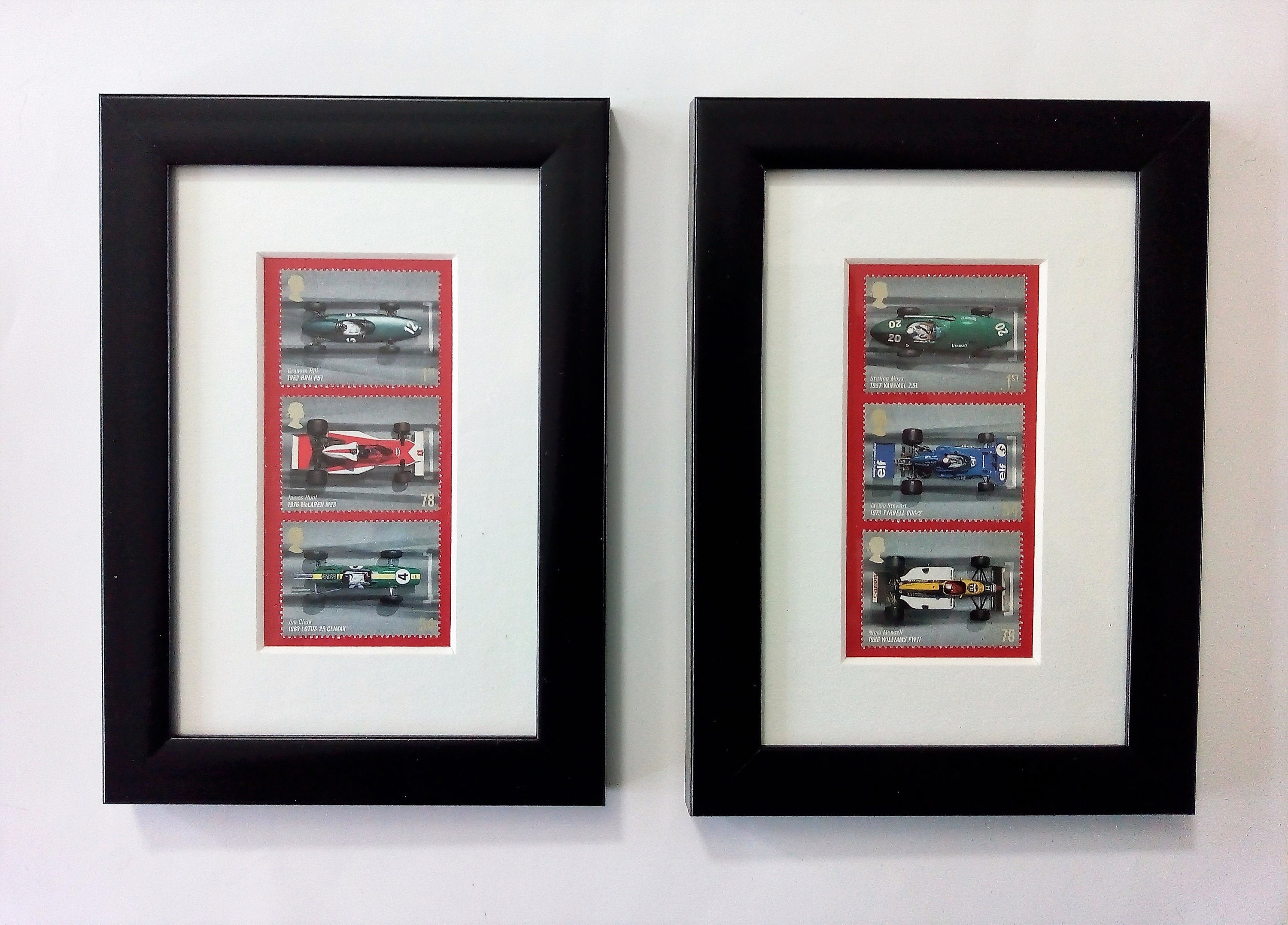 Grand Prix 2 Frames Formula 1 Grand Prix Stamps - Etsy