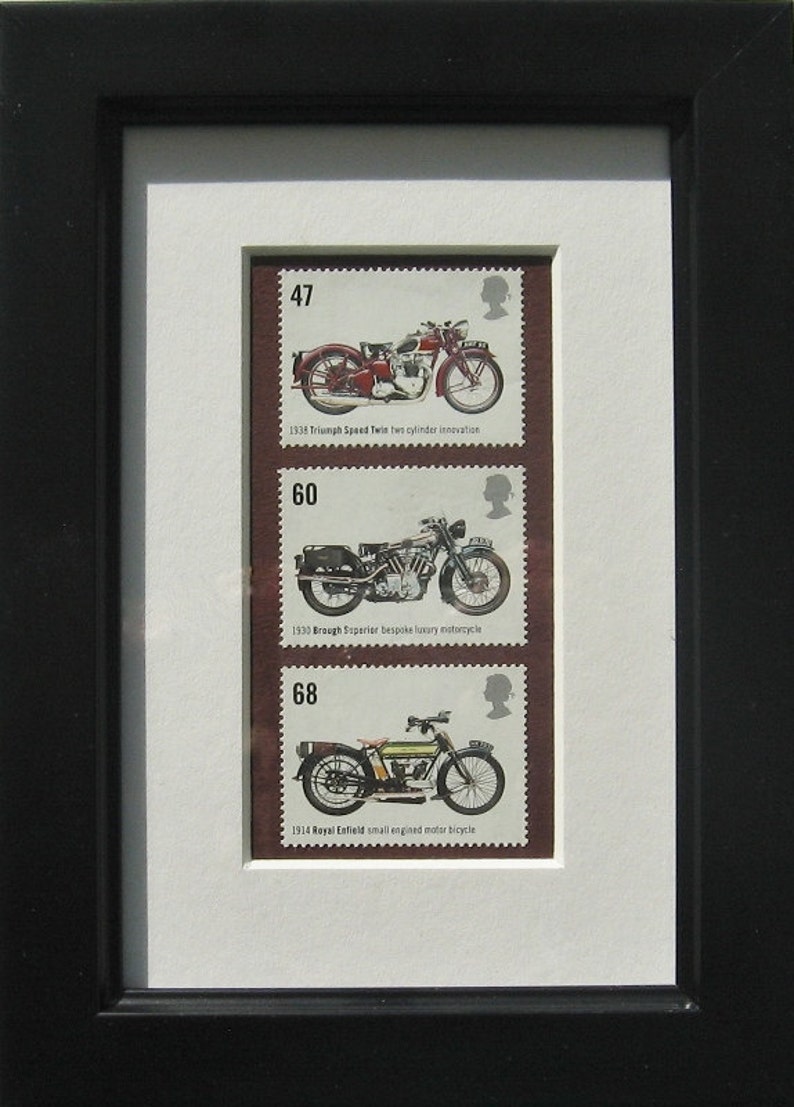 Motorbikes, 2 Frame Set of 2005 Stamps - Etsy