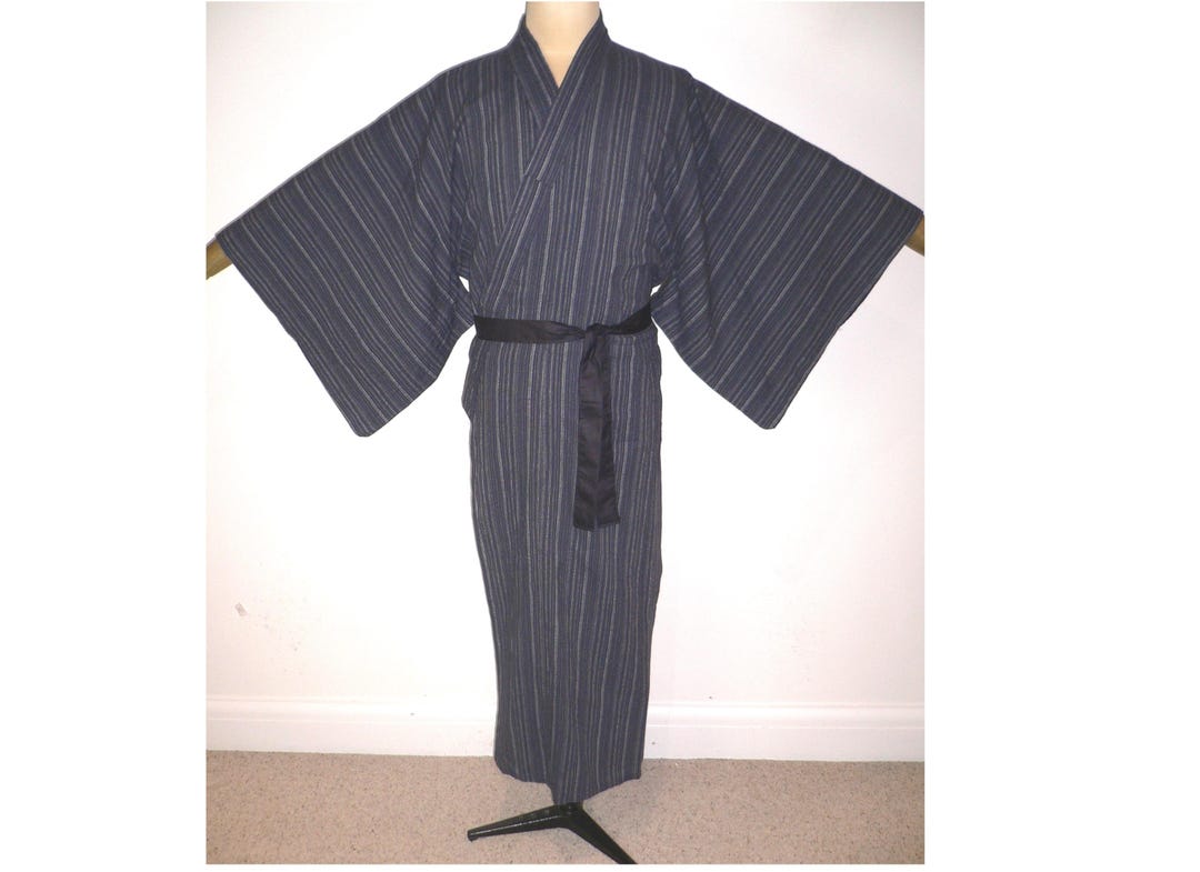 Rare Vintage, Men's, Japanese, Authentic Traditional, Cotton Linen ...