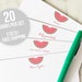 Watermelon Personalized Stationary - Stationery Set Girls 20 Flat Cards ...
