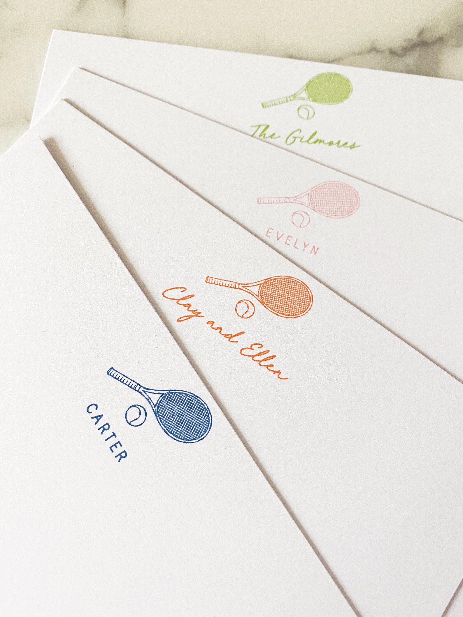 Tennis Stationary Sports Stationery Kids Adults Set of 20 - Etsy