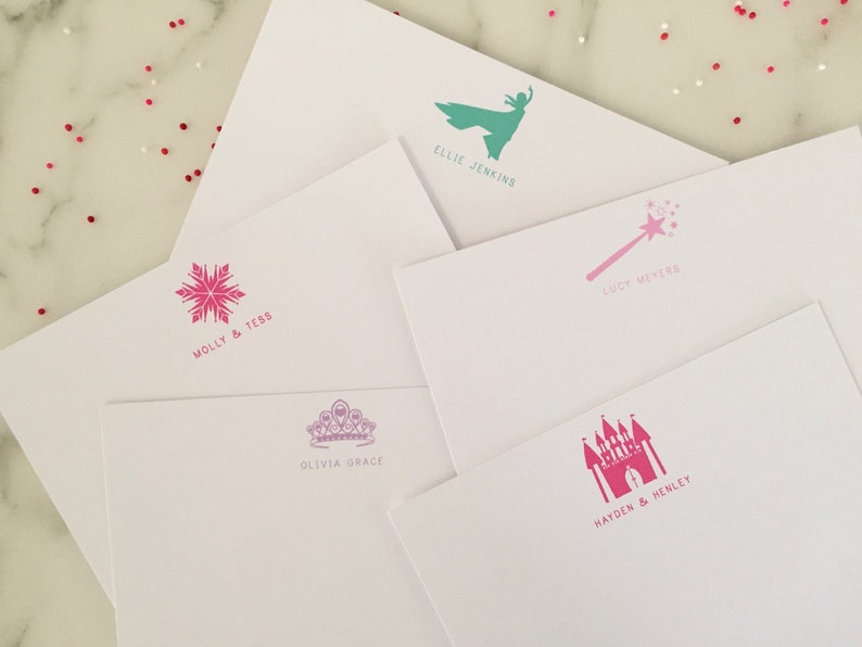 Elsa Frozen Stationary Girls Personalized Frozen Stationery | Etsy