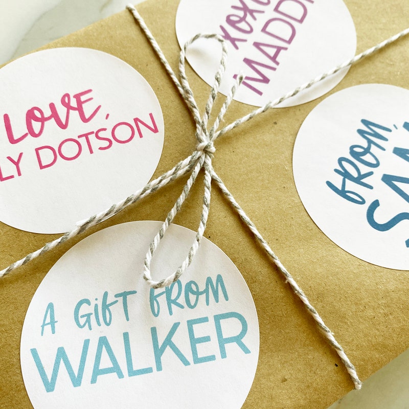 Round Gift Tags - 60+ Gift Ideas for 2025