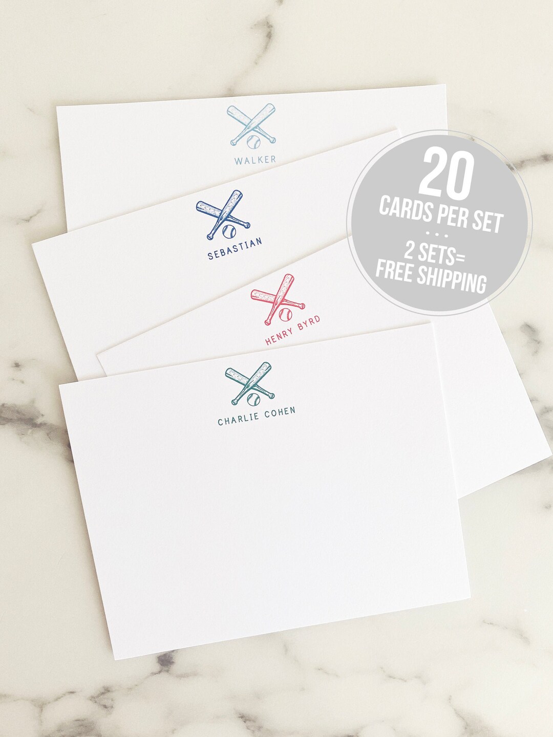 Personalized Stationary Baseball Personalized Stationery Sports Boys ...