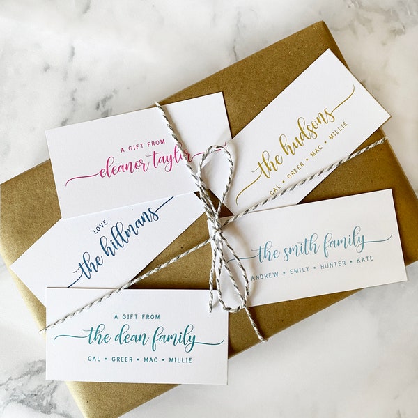 Custom Gift Tags - 60+ Gift Ideas for 2024