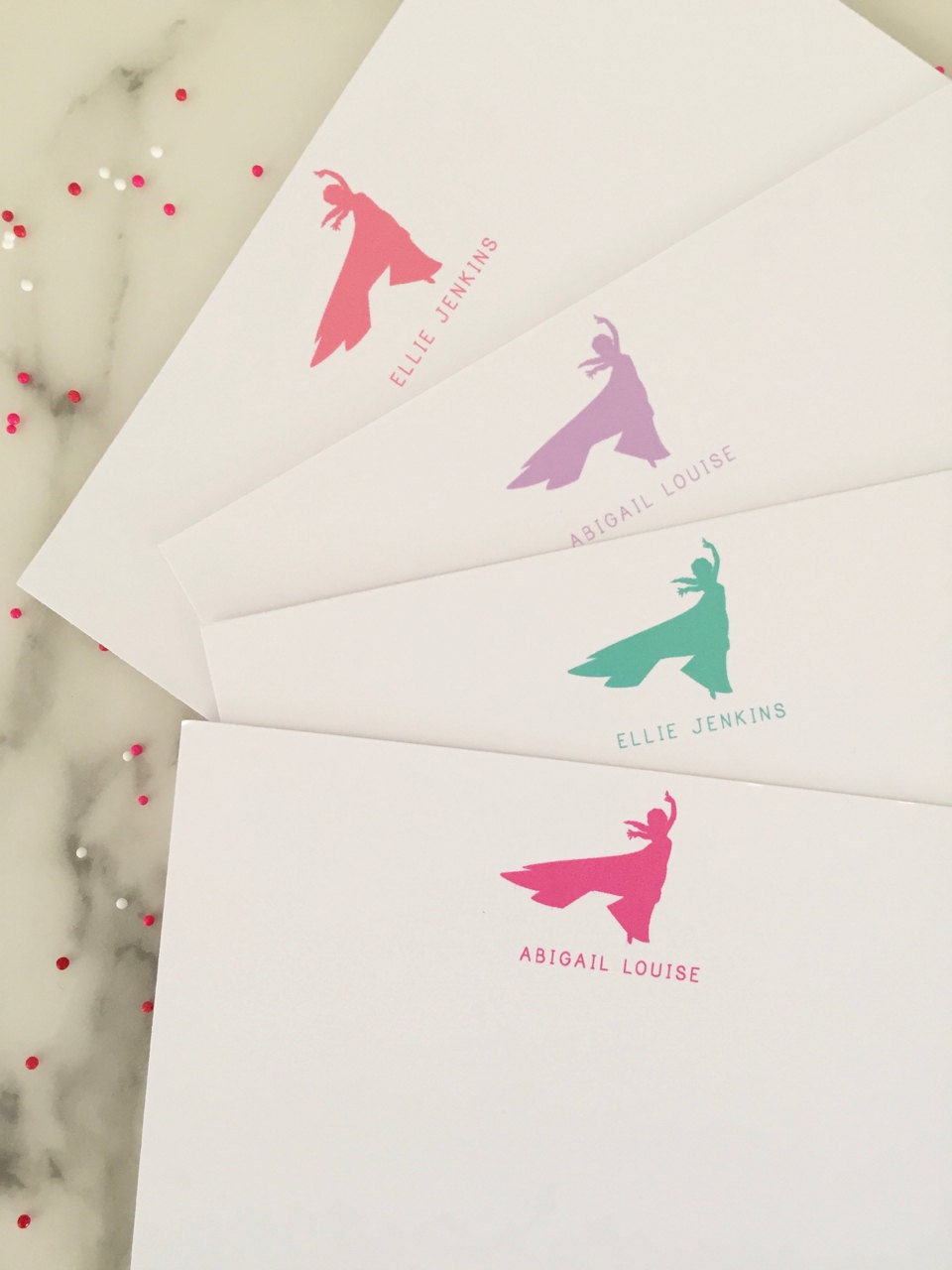 Elsa Frozen Stationary Girls Personalized Frozen Stationery | Etsy