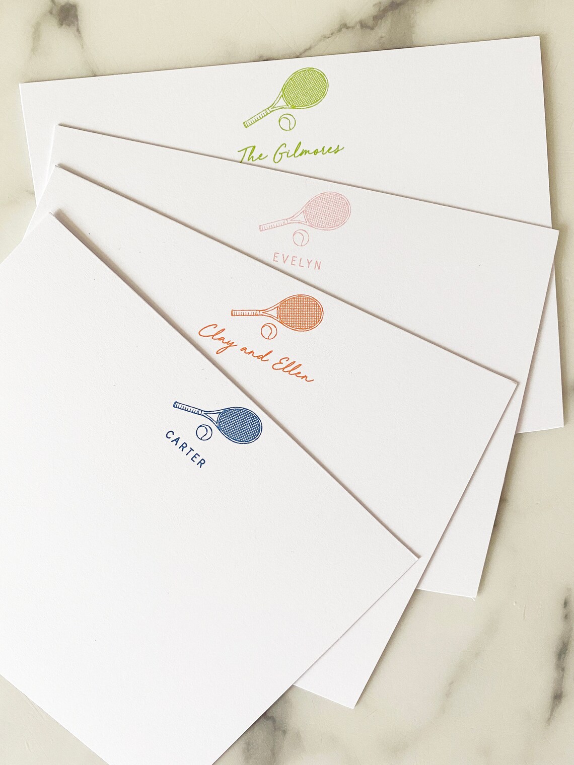 Tennis Stationary Sports Stationery Kids Adults Set of 20 - Etsy