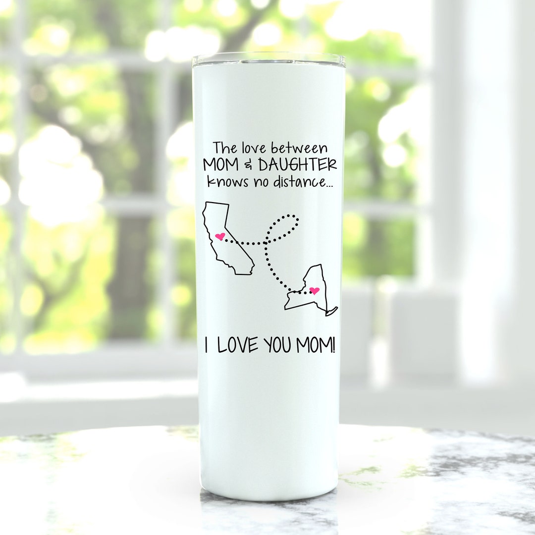 State to State Long Distance Tumbler, 20 Oz With Straw, Any Titles - Etsy