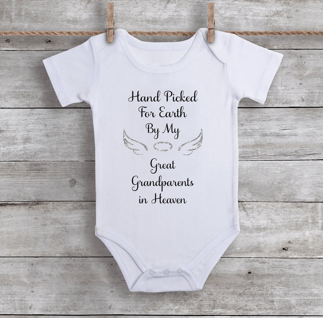 Hand Picked for Earth by My Great Grandparents in Heaven - Etsy
