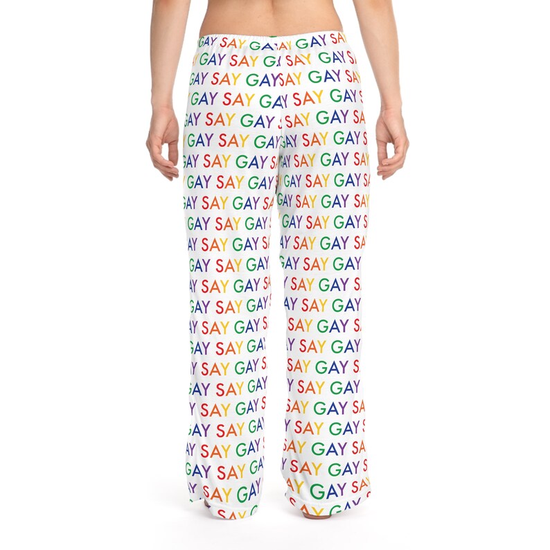 Lgbtq Pride Womens Pajama Pants Say Gay Pride T For Her Pride