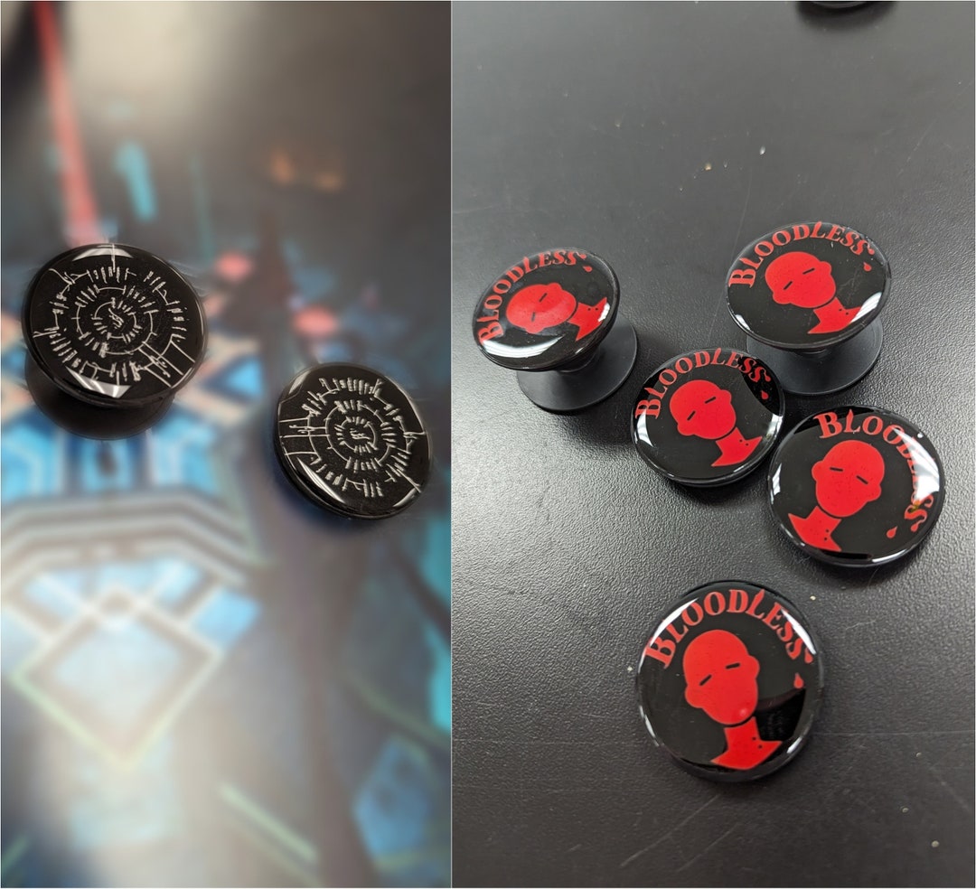 Baldur's Gate 3 Astarion Inspired Device Grip "bloodless" and Cazador ...