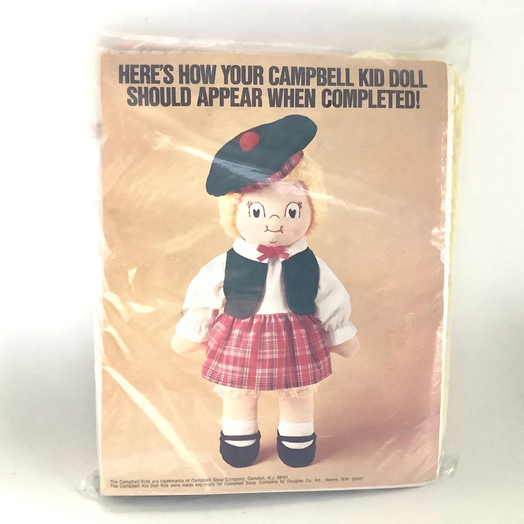 Vintage Campbell Kid Girl Doll Kit/1980/keene, NH - Etsy