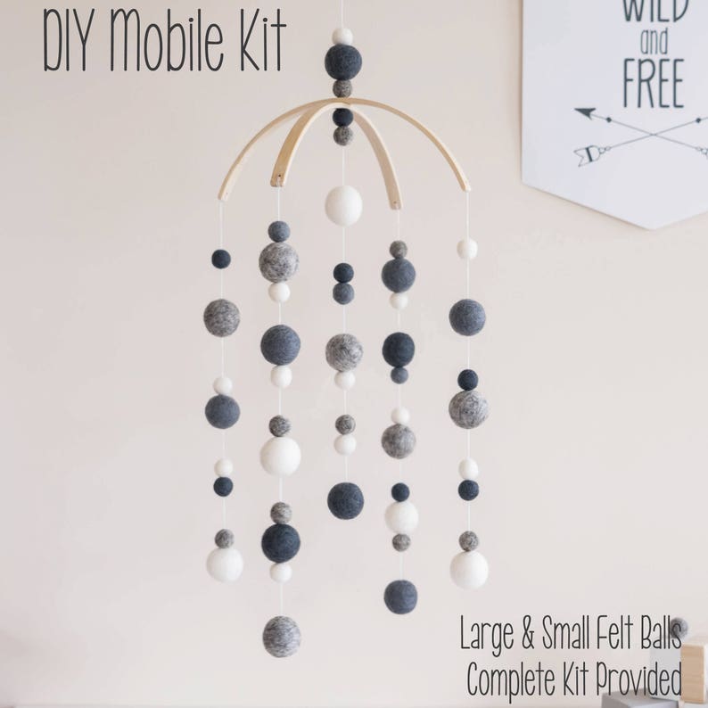 DIY Mobile DIY Crib Mobile DIY Cot Mobile Mobile Diy Kit | Etsy