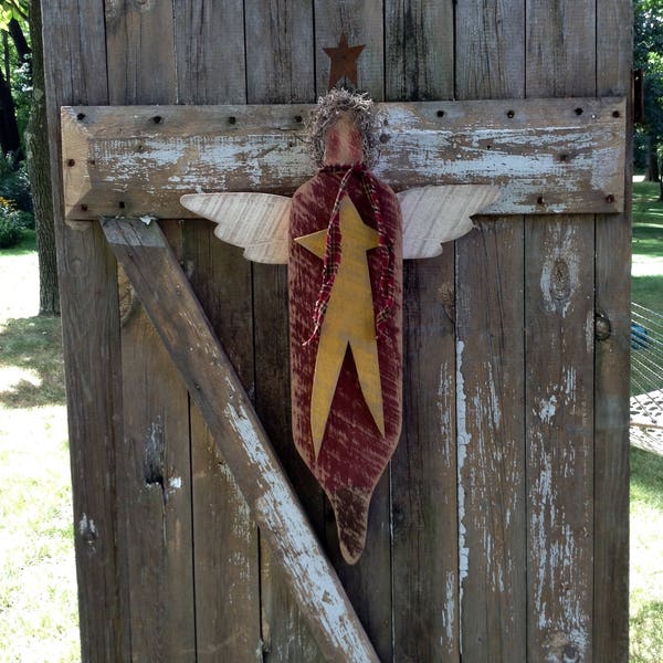 Primitive Wood Decor - Etsy