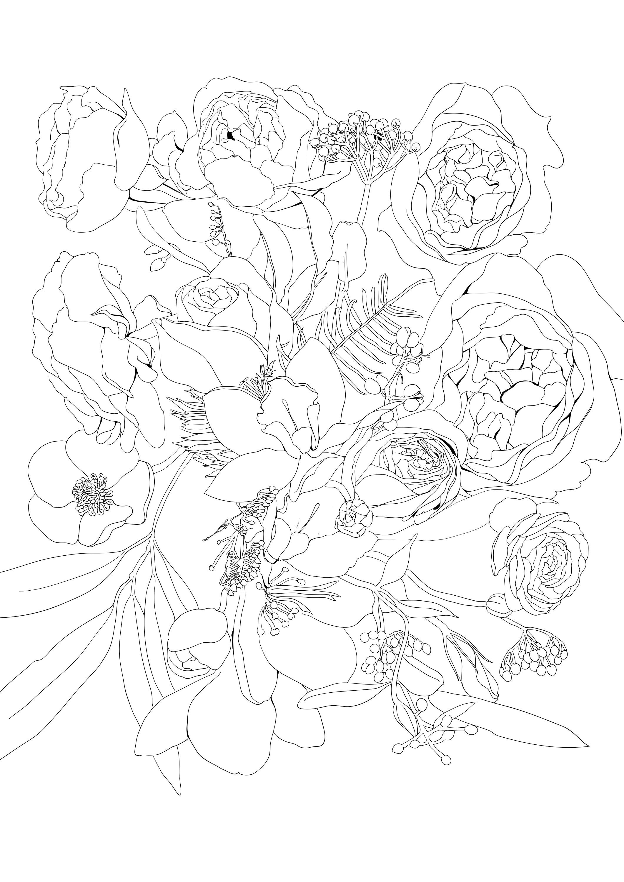 3 Printable Fashion Coloring Pages PNG / A4 Transparent Digital ...