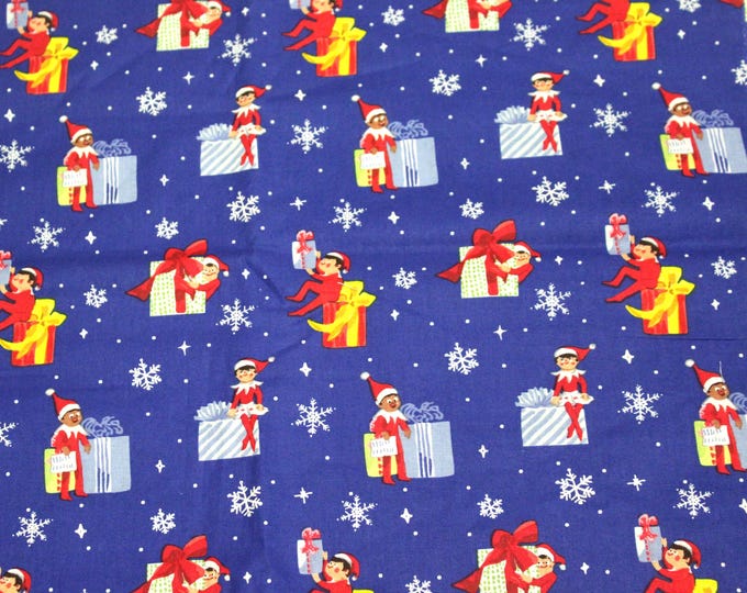 Elf on the Shelf Fabric * Licensed Cotton Fabric * Elf on the Shelf ...