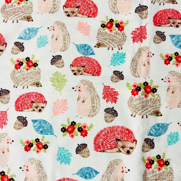 Hedgehog Fabric - Etsy
