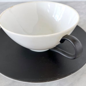 Set of 4 1950s Yamaka Porcelain Cups & Saucers - Fine China Tea Set ...