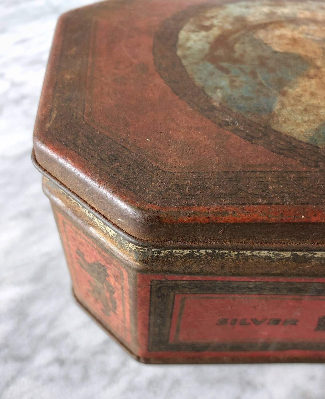 Vintage 1910 1935 Silver Jubilee Tobacco Biscuit or Candy | Etsy