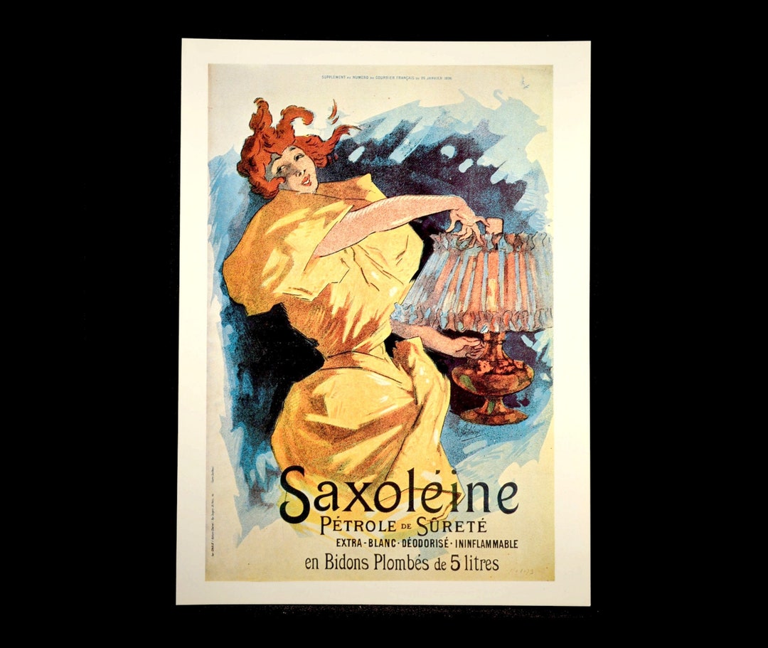 French Ad Print Advertising Poster Paris Advertisement Print Wall Art ...