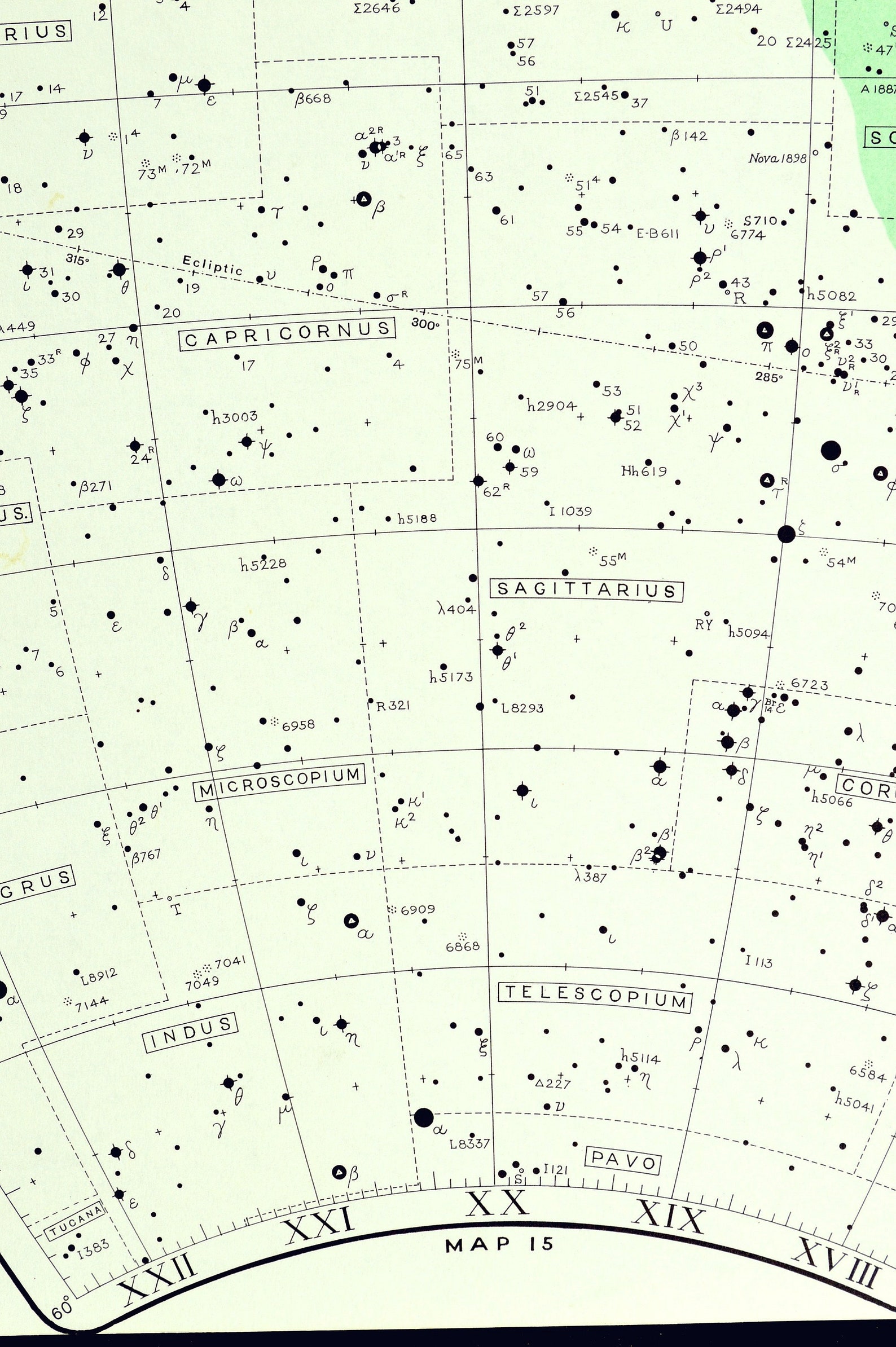 Constellation Map Star Wall Art Wall Decor Astronomy Chart - Etsy