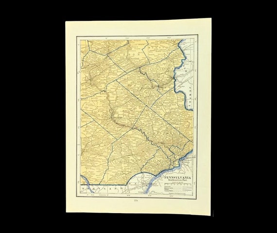 Map Of Southeastern Pa